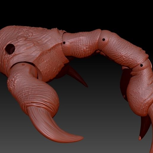 🤲 Rancor 1/12 scale Articulated hands・ STL File for 3D printing・Cults