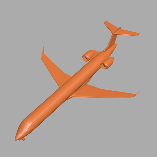 STL file Bombardier CRJ-900 🏠 ・3D printer design to download・Cults