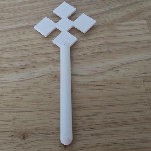 Fichier STL Diamond Cross 💎 (GCODE)・Modèle à télécharger et à imprimer ...