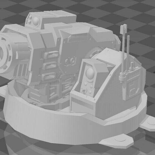 🏹 40k hunter turret・Free STL File for 3D printing・Cults