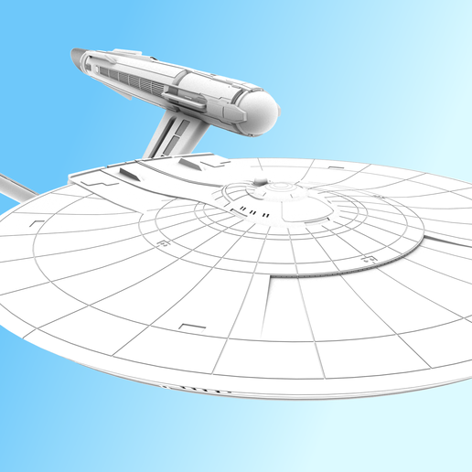🖖 USS Enterprise Discovery Edition・ 3D File for 3D printing・Cults