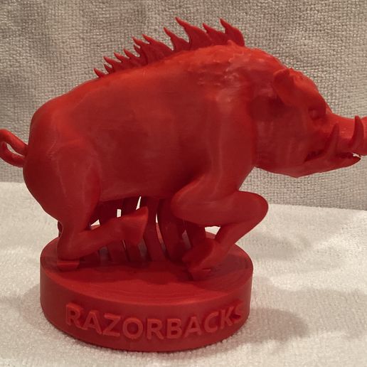 🏈 Arkansas Razorbacks football statue - FBS - NCCA - 3d print・ STL File ...