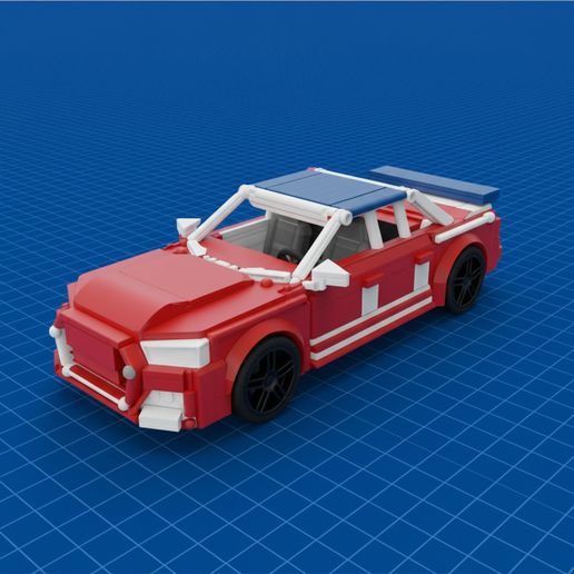 🚗 Car Brick Style・ 3D File for 3D printing・Cults