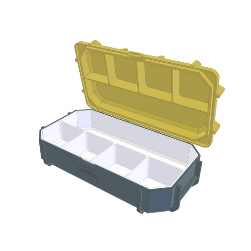 📦 starfield 4-compartment Storage Box・ OBJ File for 3D printing・Cults