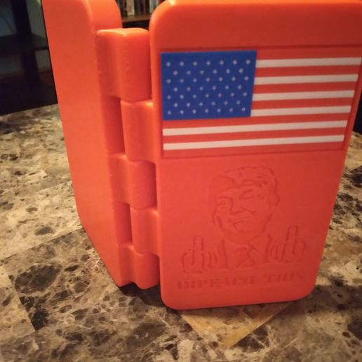 📦 TRUMP STORAGE BOX・ STL File for ・Cults
