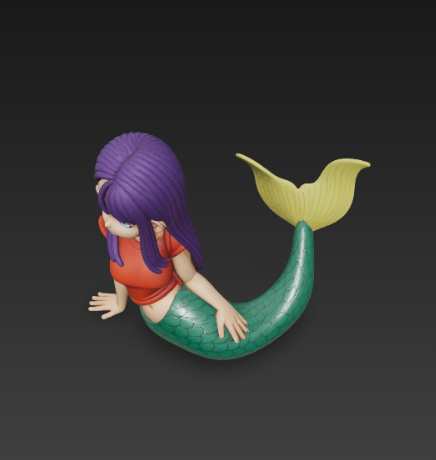 🧜‍♀️ Mermaid - Dragon Ball・ STL File for 3D printing・Cults