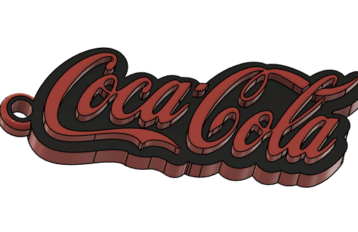 STL file 3 coca cola key rings 🔑 ・3D print design to download・Cults