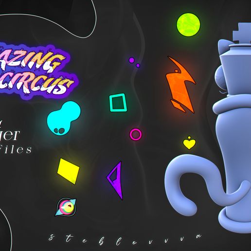 🎪 Kinger - The Amazing Digital Circus / STL Files for 3d printing・ STL ...