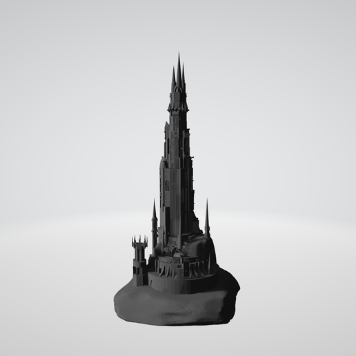 🏰 Fantasy dark tower - castle・ STL File for 3D printing・Cults
