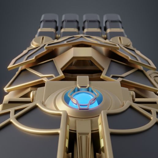 🧤 Arcane Vi Gauntlets season 2・ 3D File for 3D printing・Cults