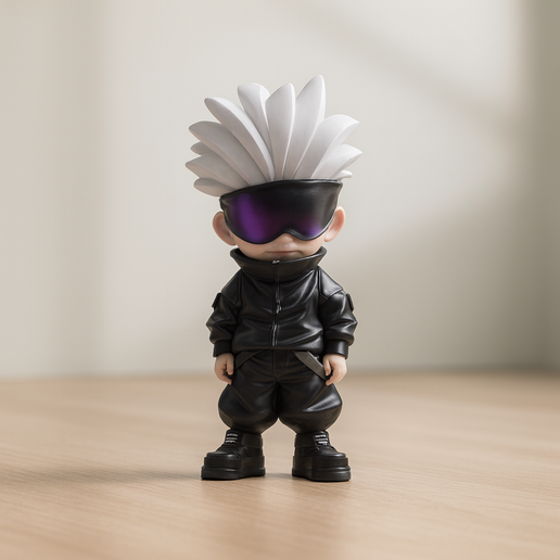 💇 Jujutsu Kaisen Satoru Gojo – Streetwear Hero Toy・ 3D File for 3D ...