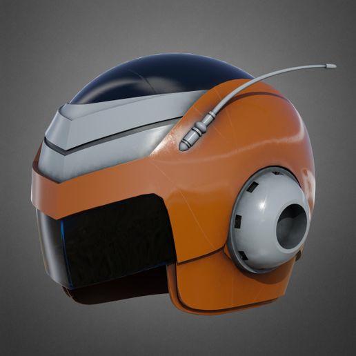 🪖 Great Saiyaman Helmet for Cosplay・ 3D File for 3D printing・Cults