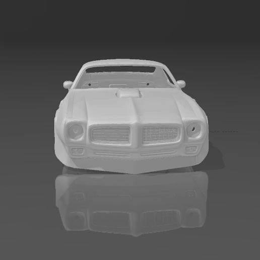 🐚 Pontiac Firebird 1970 Trans Am Shell Body - Divided Parts for Easy ...