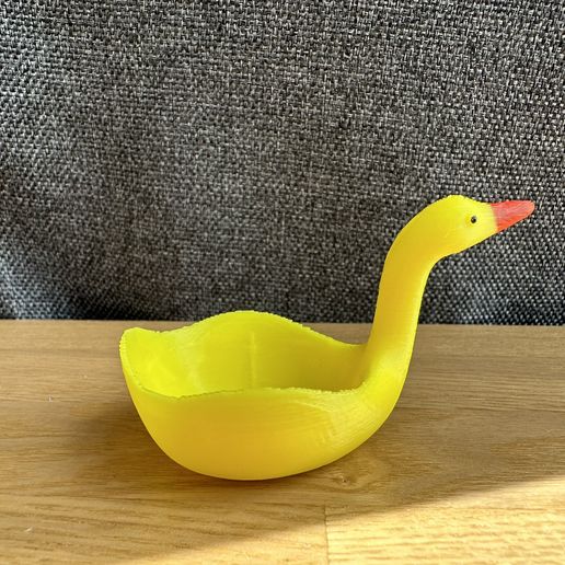 🥣 Goose bowl・Free STL File for 3D printing・Cults