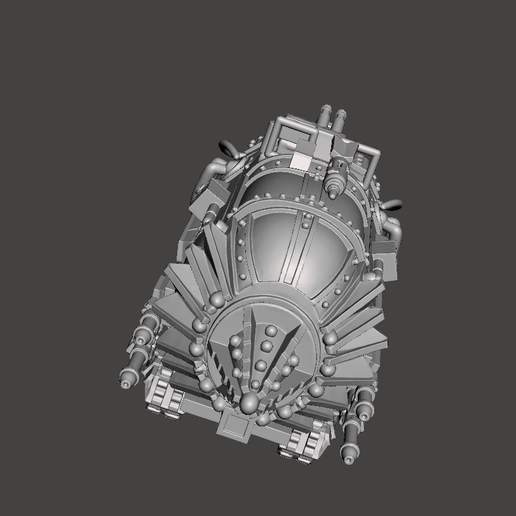 🎨 FAN ART TMNT Mutant Module Drill・ OBJ File for 3D printing・Cults