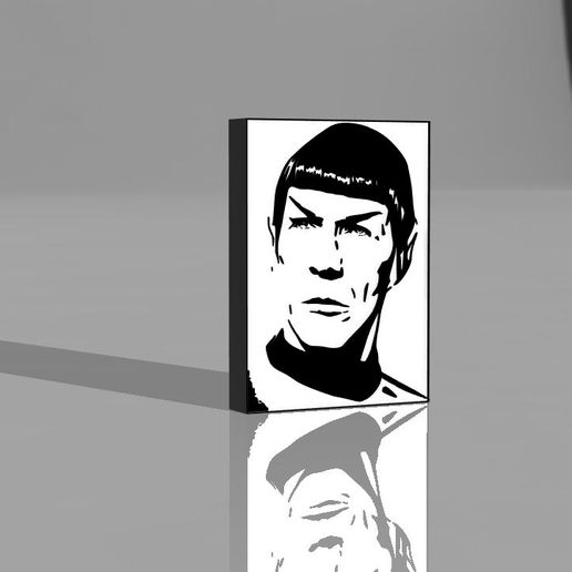 STL file star trek spock lamp ⭐ ・Template to download and 3D print・Cults