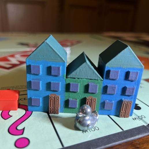 Free STL file Monopoly Hotel 3 🏨 ・3D printing template to download・Cults