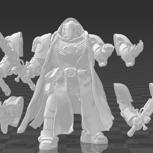 🌙 Mars Moon Magic Man・Free 3D File for ・Cults