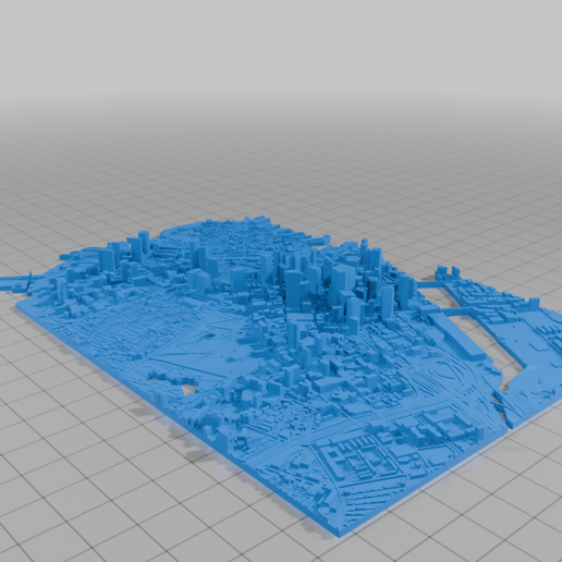 🏙️ Boston Massachusetts 3D Miniature・Free 3D File for ・Cults