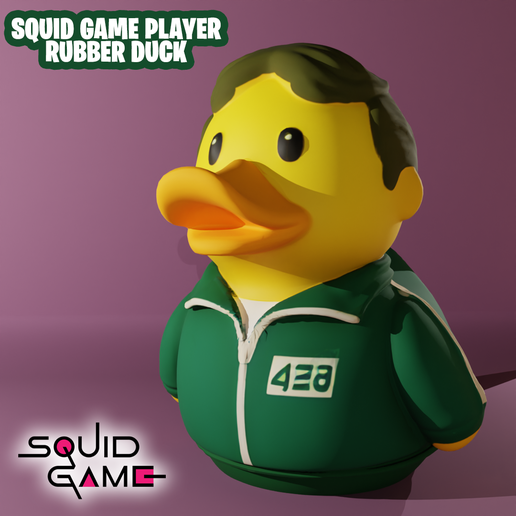 🦆 Rubber Duck - Squid Game Player de The Squid Game・Archivo STL para ...