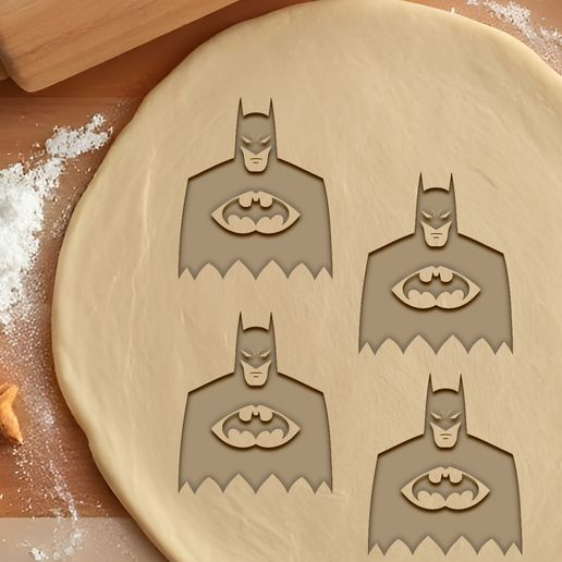 🍪 Batman Cookie Cutter, Biscuit Cutter・ STL File for 3D printing・Cults