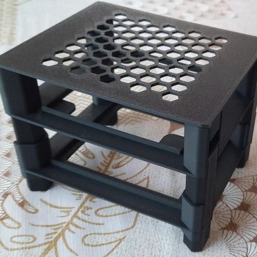 📦 Mini Server and Smart TV Box Rack・Free 3D File for ・Cults
