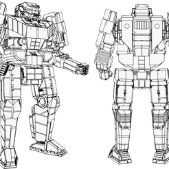 Free 3D file American Mecha Sledgehammer Hybrid・3D printable model to ...