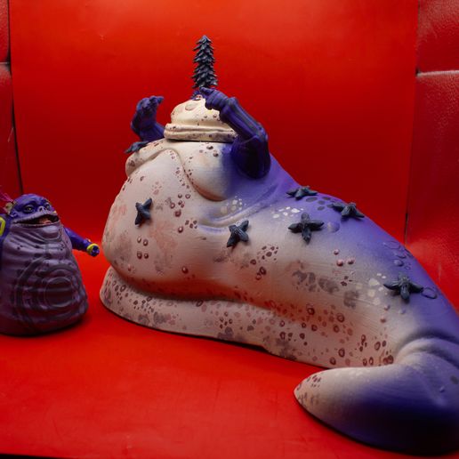 🦸 Clone wars jointed MAMA the hutt・ 3D File for 3D printing・Cults