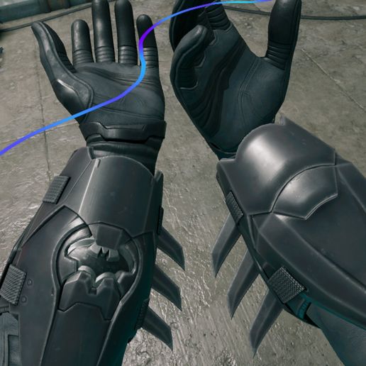 🦸 BATMAN ARKHAM SHADOW VR GAUNTLETS・ STL File for 3D printing・Cults