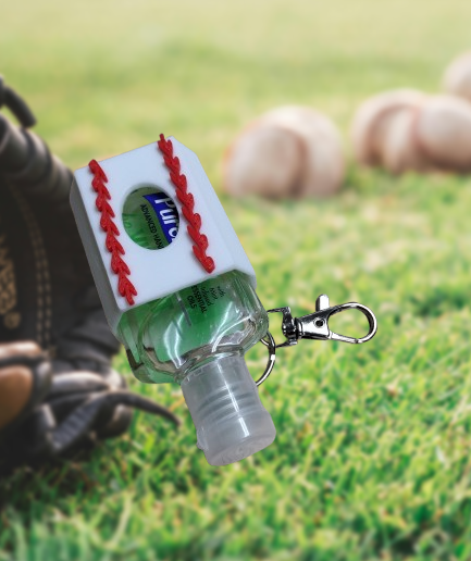 ⚾ Baseball Hand Sanitizer Keychain・ STL File for 3D printing・Cults