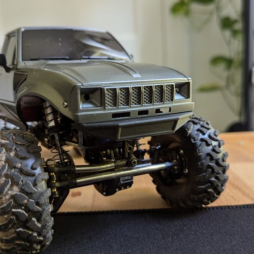 📱 Injora IR60 TRX4M Better Front Bumper・ STL File for 3D printing・Cults