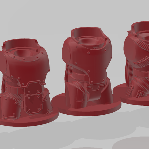 🪖 Tank Commanders for Space Warriors Mk2-Mk6・Free 3D File for ・Cults