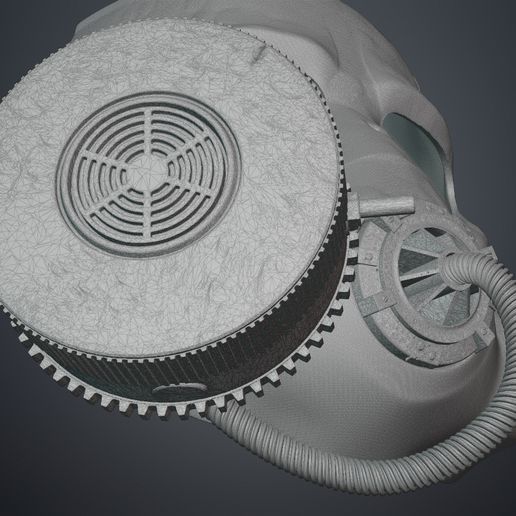 🎮 Krieg's Psycho mask - Borderlands・ 3D File for 3D printing・Cults
