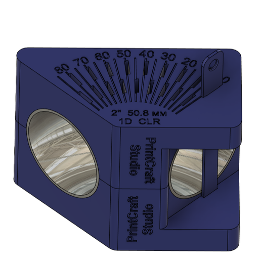 🛠️ 2" 1D CLR Pipe Marking Multi Blocks X Pipe Marking Multi Blocks・ STL ...