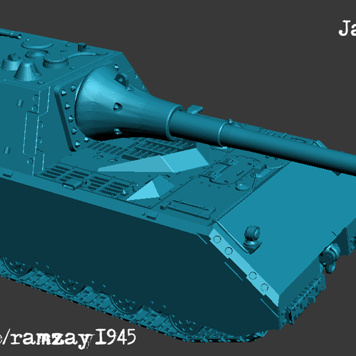 STL file Jagdpanzer Maus 1:100 🪖 ・Model to download and 3D print・Cults
