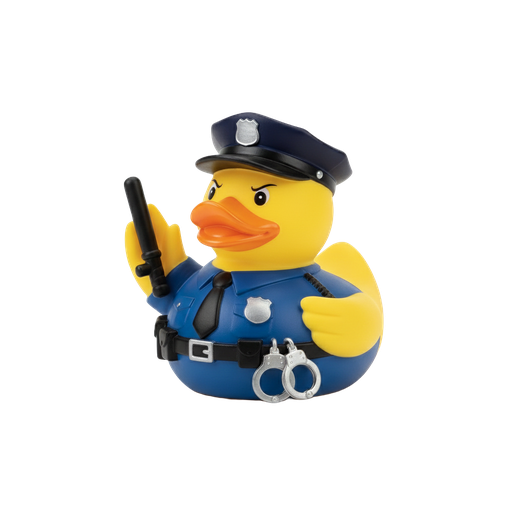 🚓 Police Duck・ STL File for 3D printing・Cults
