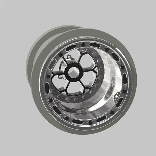 🚗 Hyper Sprint Car Wheels・ STL File for ・Cults
