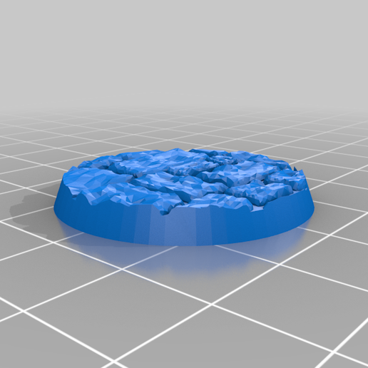 🎭 32mm Stonework Textured Bases・Free 3D File for ・Cults