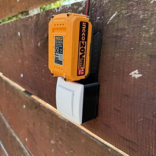 🔋 Ingco Total 20V Battery to Light Switch Adapter - Off-Grid DIY Mount ...