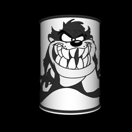 STL file Taz lamp 🔦 ・Design to download and 3D print・Cults