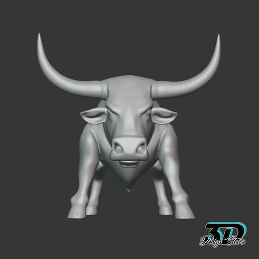 🐂 bull Toro・ STL File for 3D printing・Cults