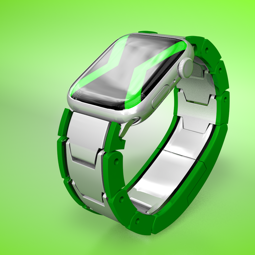 🍎 Omnitrix - Apple Watch Strap for 22MM and 20MM Printable STL・ 3D File ...