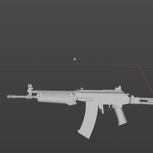 OBJ file South African Vektor R5 rifle digital model 🗺️ ・3D printing ...