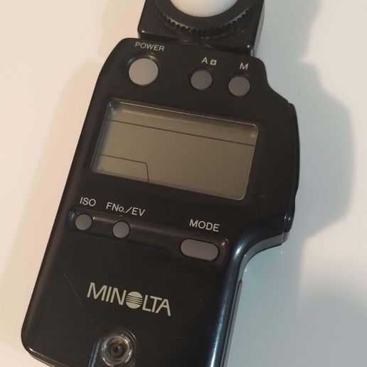 STL file Minolta Light Meter Reflected Light Disk Attachment 💾 ・3D ...