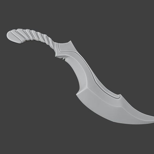 🔪 Re Zero Elsa knife・ OBJ File for 3D printing・Cults