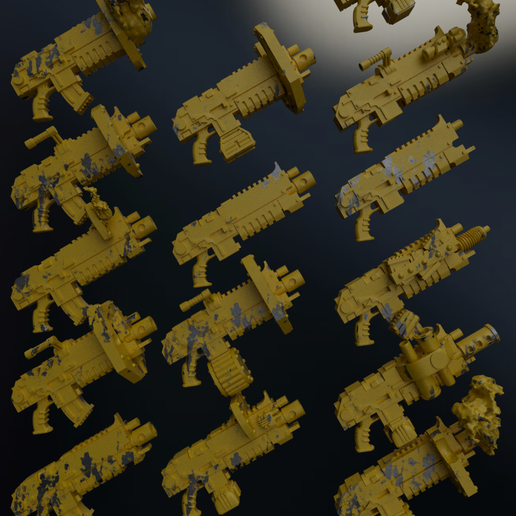 🔩 SIEGEBREAKER BOLT RIFLE ADDENDUM・ 3D File for ・Cults