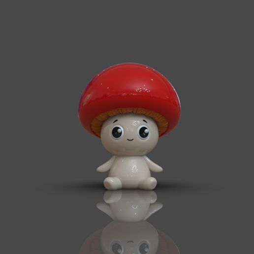 🍄 mushroom・Free STL File for 3D printing・Cults
