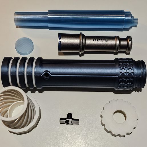Lightsaber (collapsible)・Free STL File for 3D printing・Cults