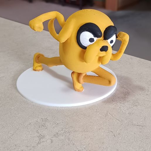 STL file Adventure Time Jake The Dog Jake Figure 🐕 ・Model to download ...