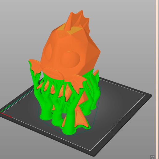 🐠 Half Fish Chao Animal (Sonic Adventure 2) — 3D Print HD・ OBJ File for ...